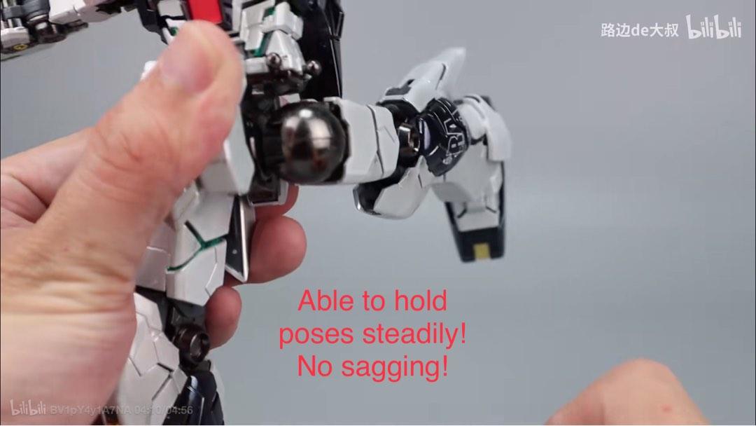 Metal Inner Frame for MG Nu Ver Ka Gundam 1/100 by Dian Chang - comes ...