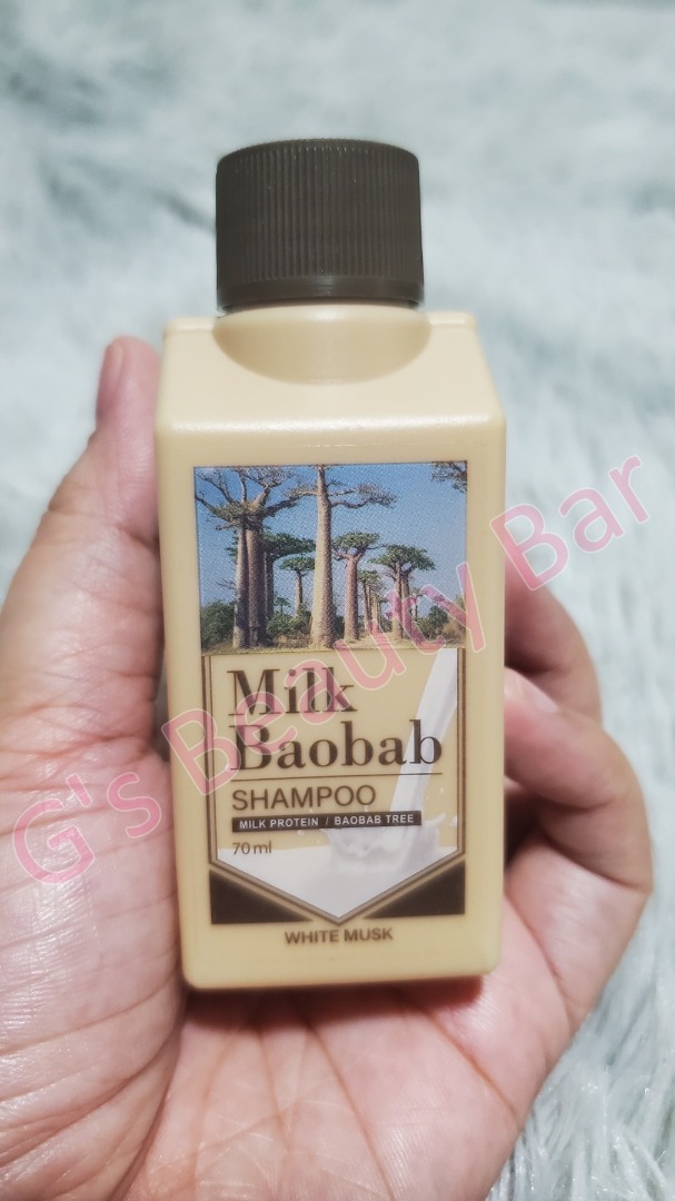 Milk Baobab Original White Musk Shampoo 70ml - Authentic Korean Hair and Scalp Care, Beauty ...