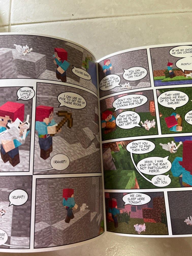 Minecraft - quest for the golden apple, Hobbies & Toys, Books ...