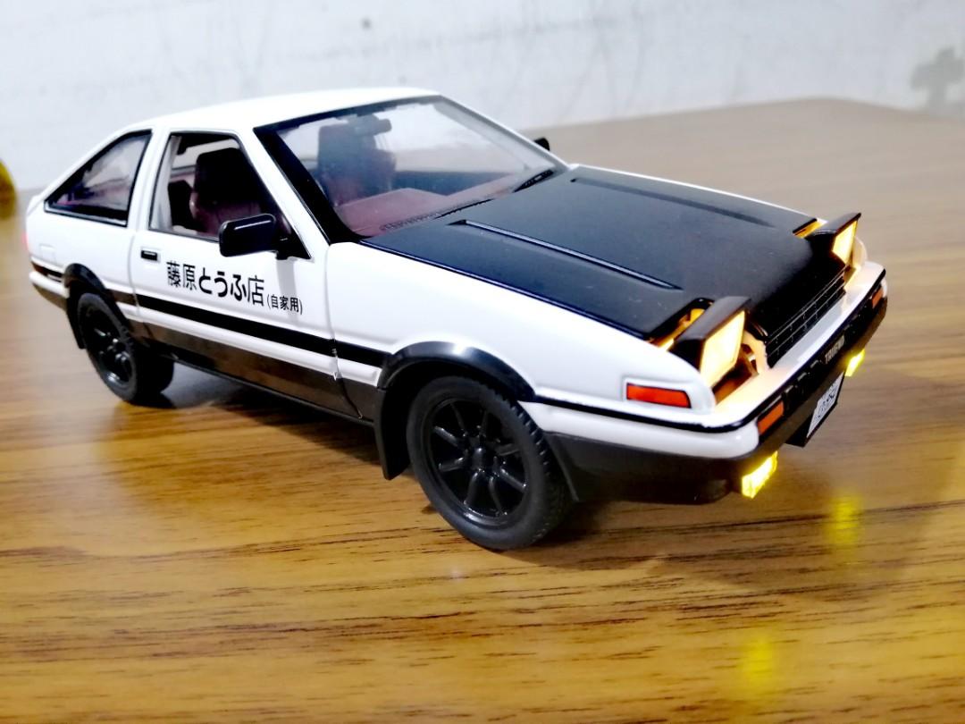 Miniauto diecast ae86 scale 1:20, Hobbies & Toys, Toys & Games on Carousell