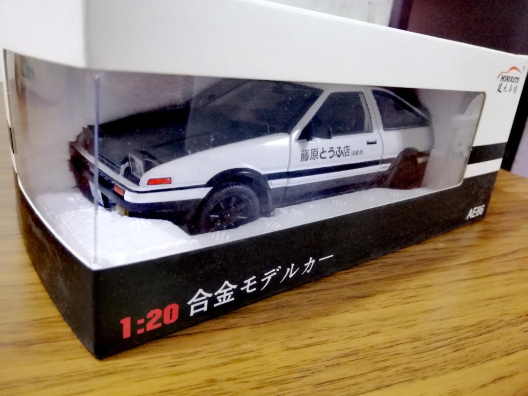 Miniauto diecast ae86 scale 1:20, Hobbies & Toys, Toys & Games on Carousell
