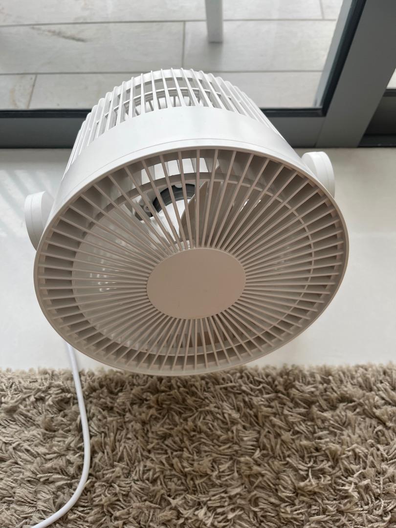 MUJI Small Circulator Fan White, Furniture & Home Living, Lighting ...