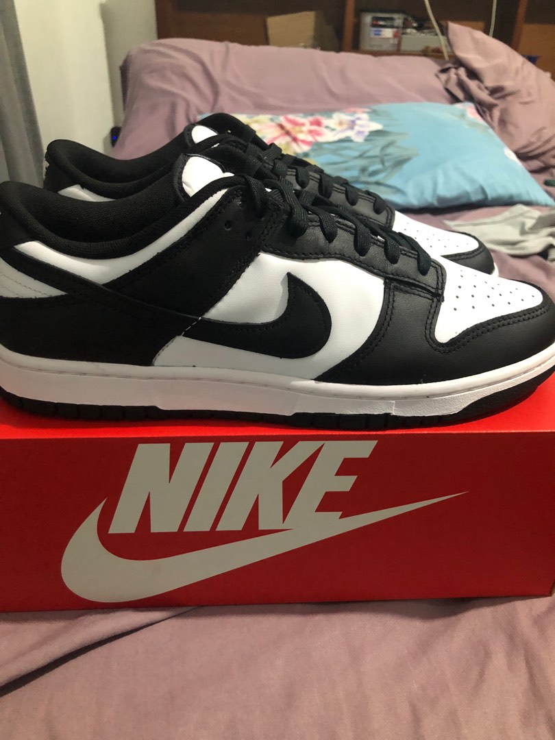 Nike Dunk Low Panda, Men's Fashion, Footwear, Sneakers on Carousell