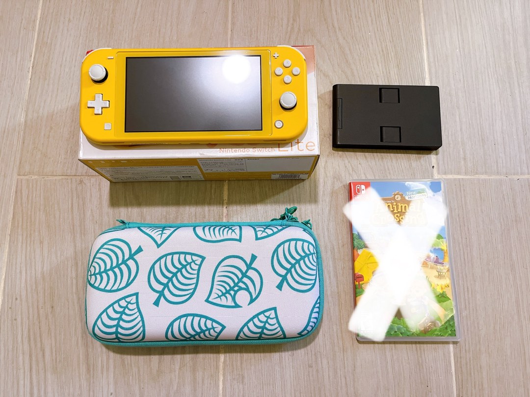 Nintendo Switch Lite Console (Yellow), Video Gaming, Video Game ...