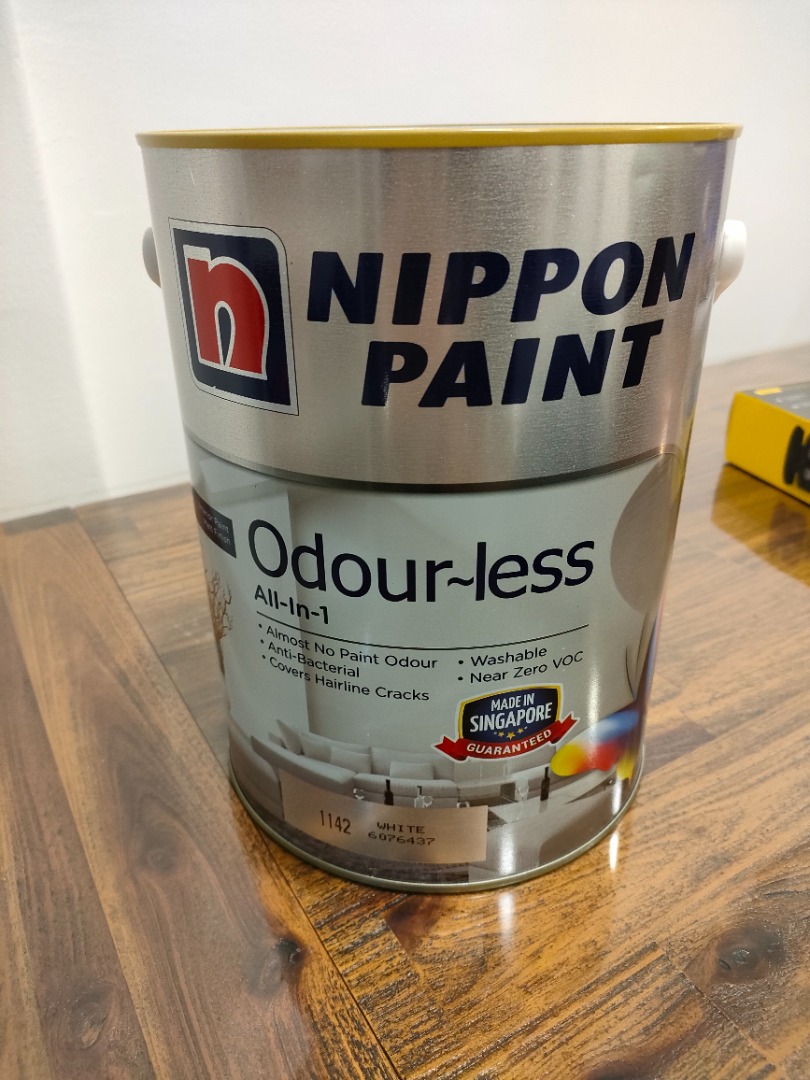 Nippon Paint Odor-less all in 1, Furniture & Home Living, Home ...