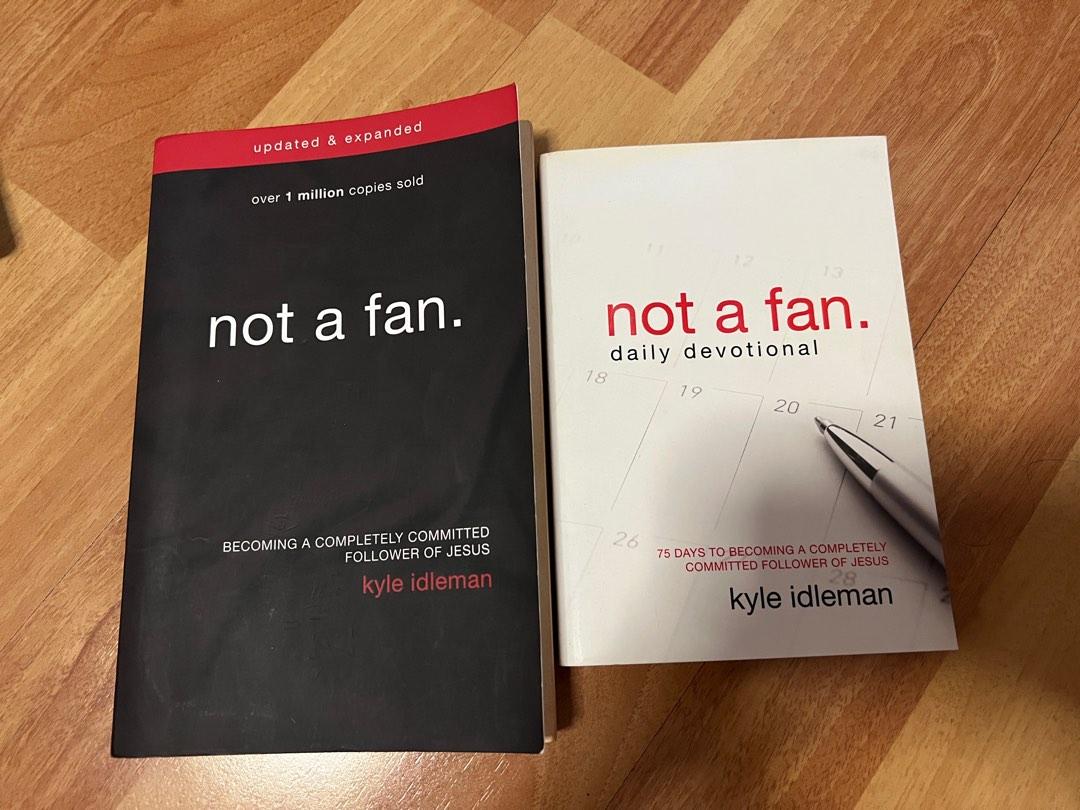 Not A Fan (Set) by Kyle Idleman, Hobbies & Toys, Books & Magazines ...