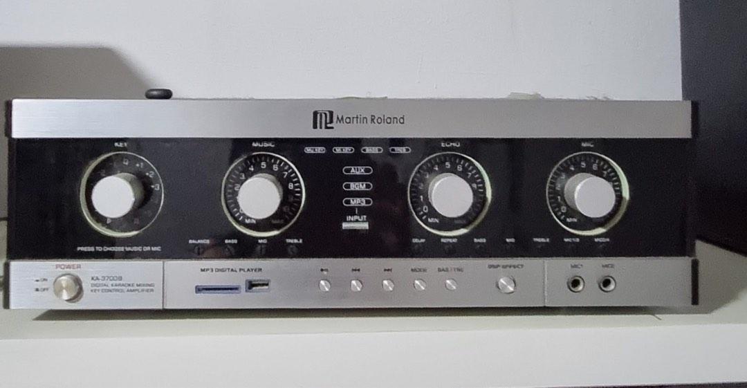 NRS speaker & Martin Roland Amplifier, Audio, Soundbars, Speakers ...