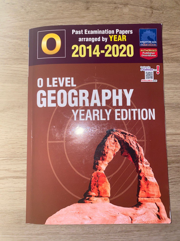 O level Geography yearly edition 2014-2020, Hobbies & Toys, Books ...