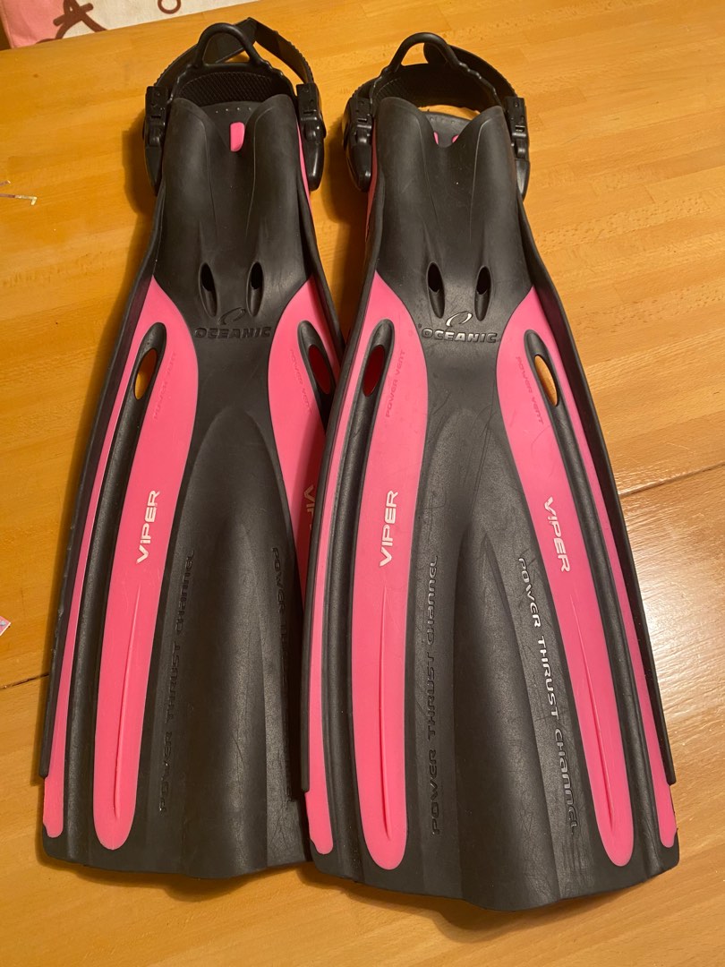 Diving Scuba Oceanic Viper Fins 潛水蛙鞋 S碼, 運動產品, 運動與體育, 運動與體育 - 水上活動 ...