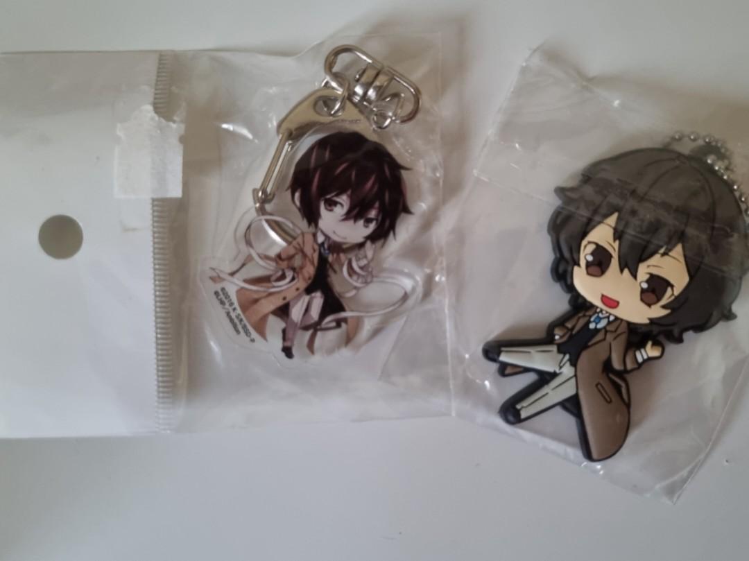 OFFICIAL Bungo Stray Dogs Dazai Osamu keychain, Hobbies & Toys ...