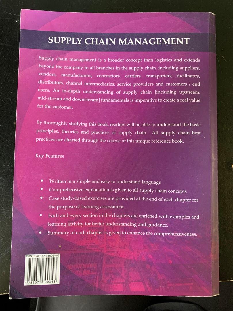 OPM560 - Supply Chain Management, Hobbies & Toys, Books & Magazines ...