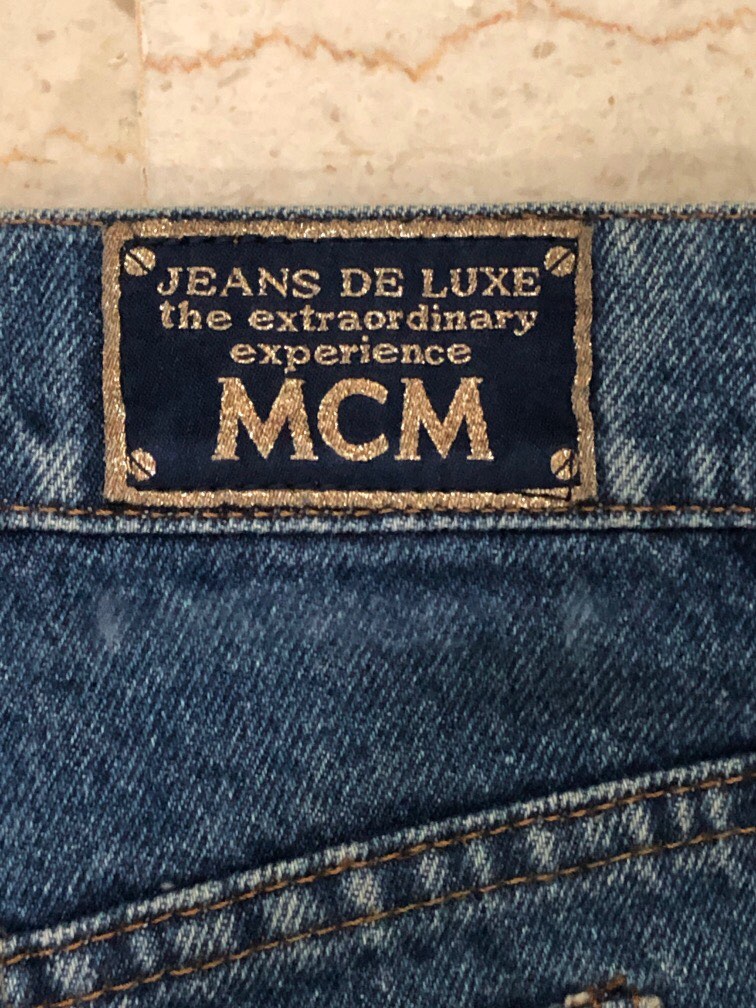 Original and authentic MCM jeans, Women's Fashion, Bottoms, Jeans ...