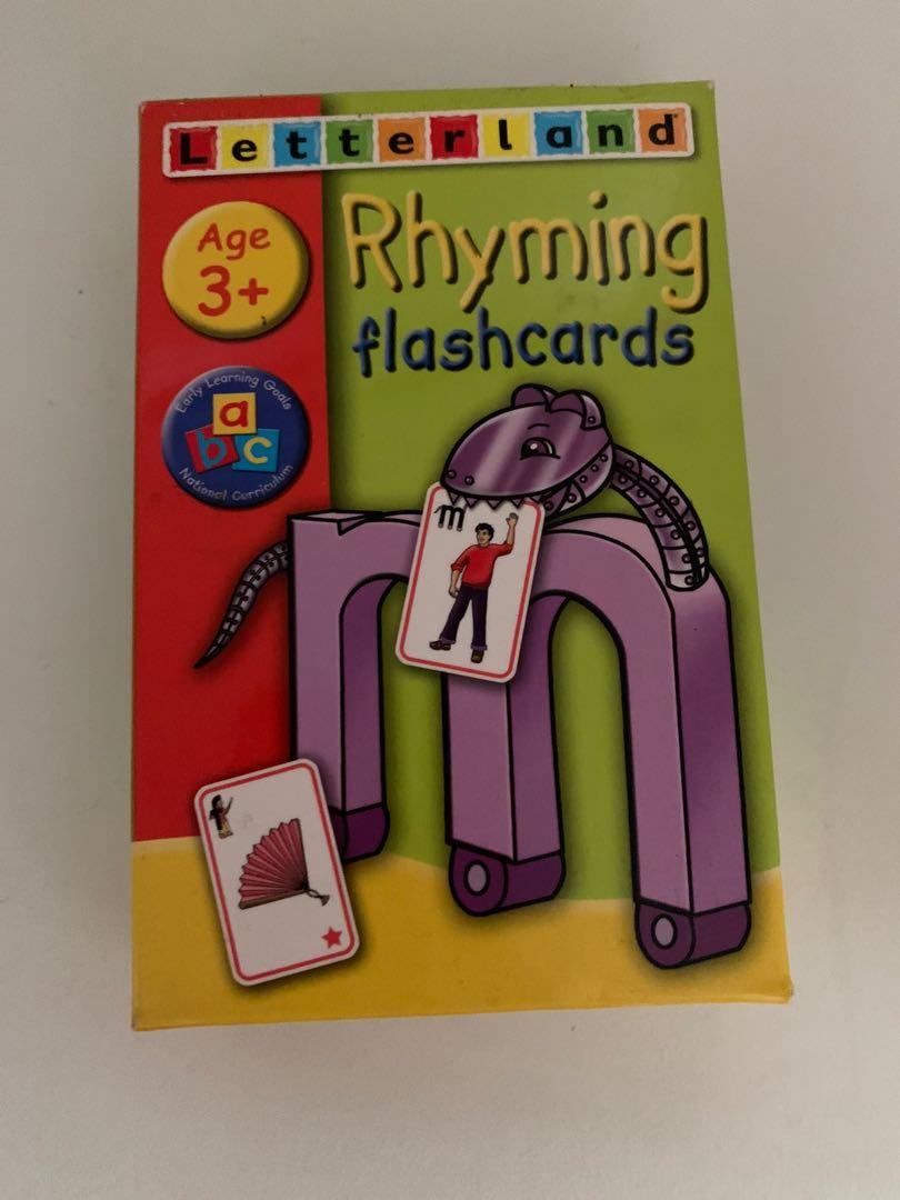 Original Letterland Flashcards, 興趣及遊戲, 玩具 & 遊戲類 - Carousell