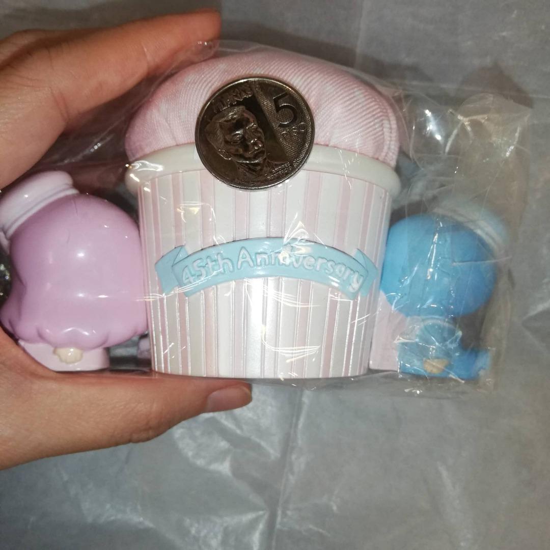 Original Sanrio Little Twin Stars Puff & Poff Trinket Box with Pin ...