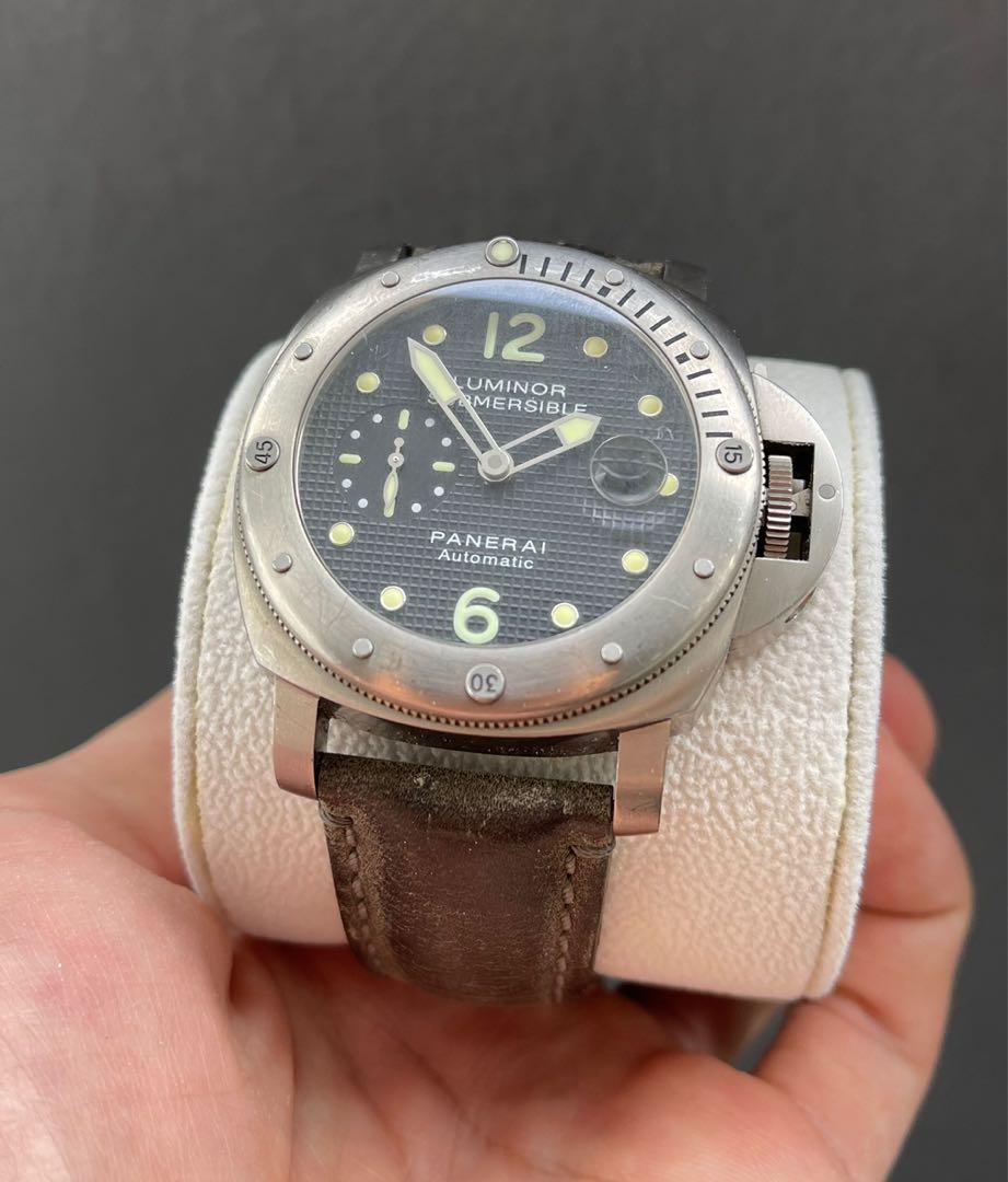 Panerai Titanium Submersible PAM25, Men's Fashion, Watches ...