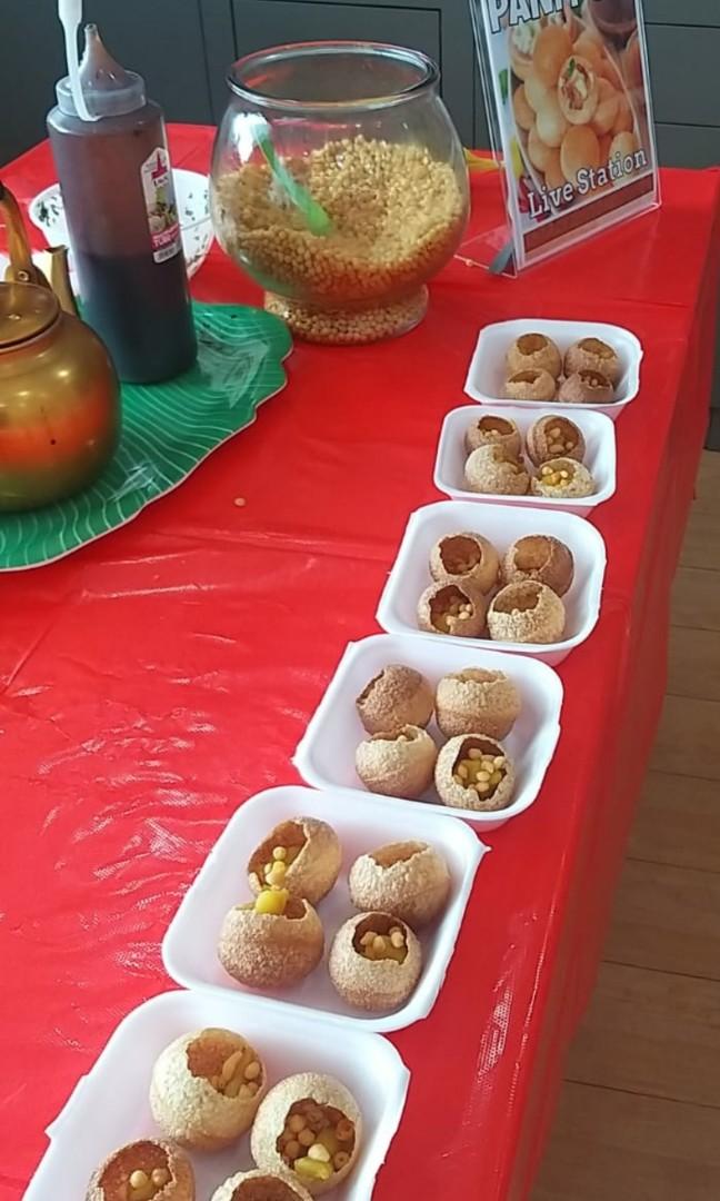 Pani Puri Live Station Food And Drinks Other Food And Drinks On Carousell