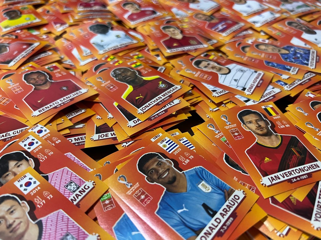 Panini FIFA World Cup Qatar 2022 loose stickers, Hobbies & Toys ...