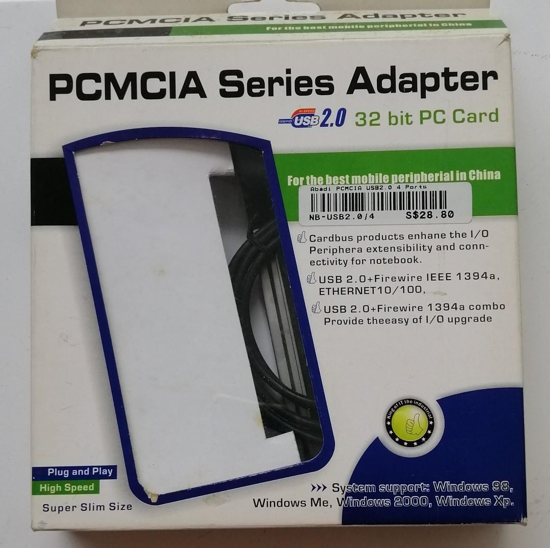 PCMCIA to USB 2.0 Adaptor, Computers & Tech, Parts & Accessories, Other ...