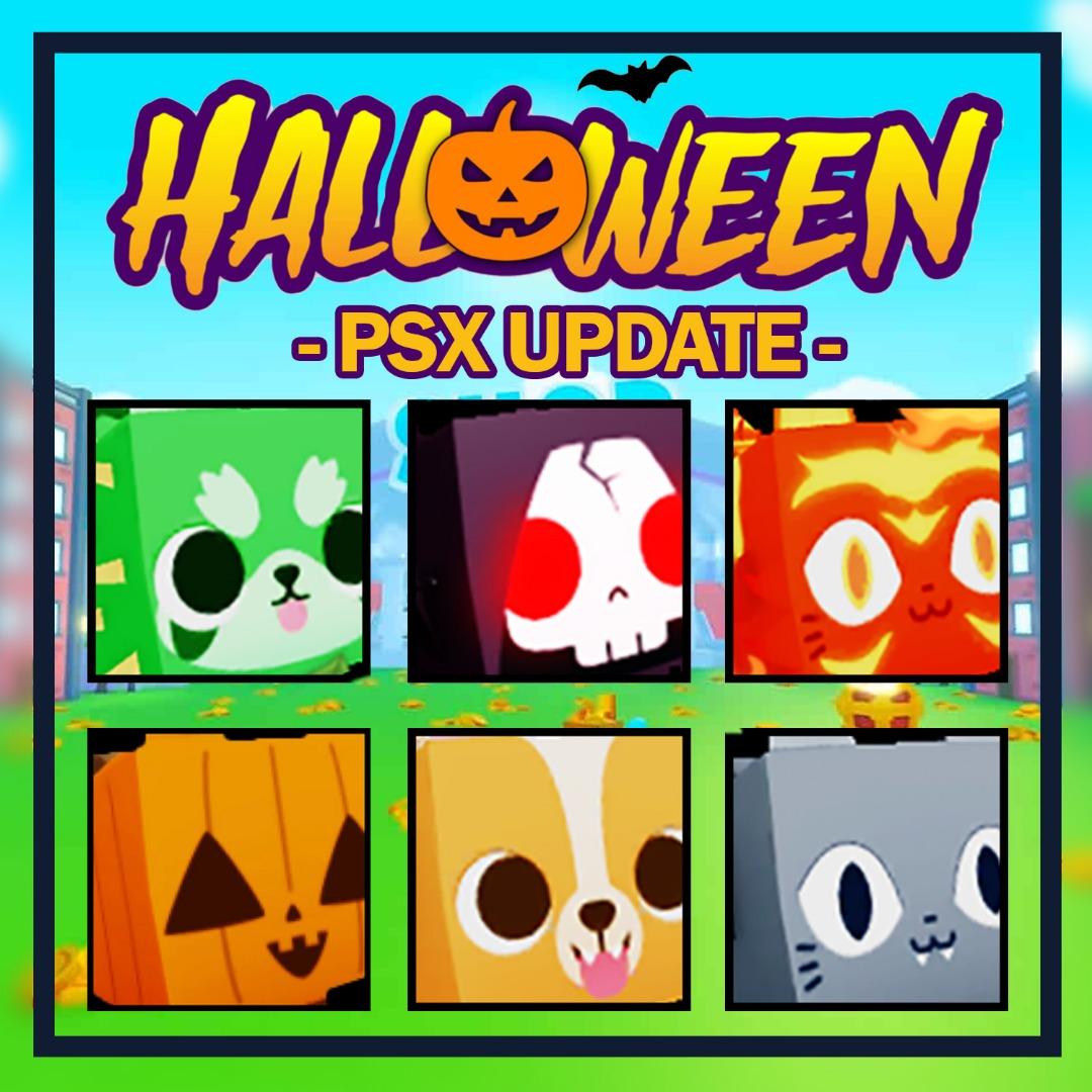 Pet Simulator X Halloween Update NEW Huge Pets, Video Gaming, Gaming ...