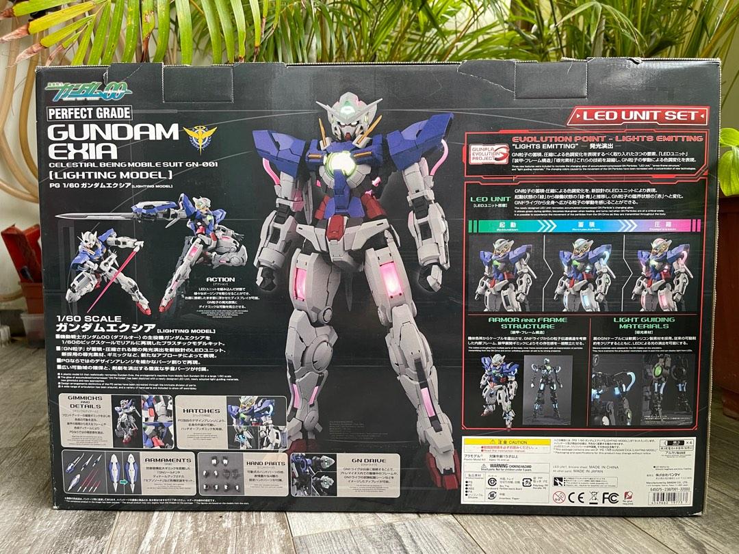 PG Gundam Exia Gunpla (Lighting Model), Hobbies & Toys, Toys & Games on ...