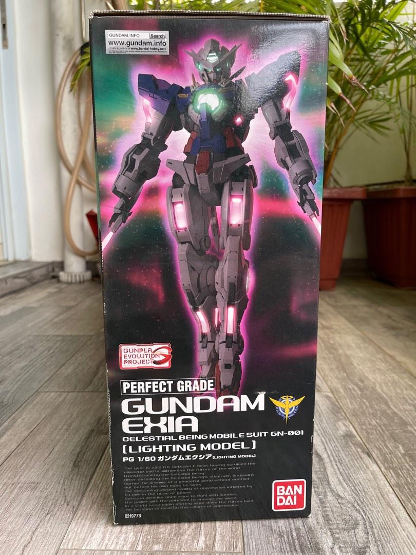 PG Gundam Exia Gunpla (Lighting Model), Hobbies & Toys, Toys & Games on ...