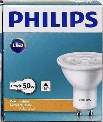 Philip LED Warm white x 4, Furniture & Home Living, Lighting & Fans ...