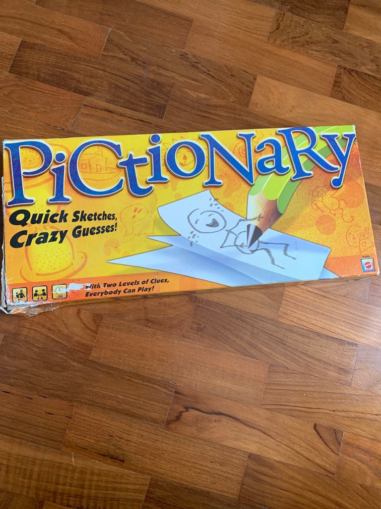 Pictionary Board game, Hobbies & Toys, Toys & Games on Carousell