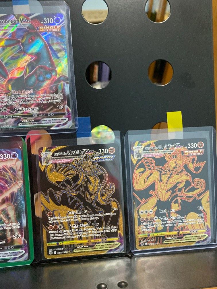Pokemon cards VMAX Vmax vmax rainbow coalossal centiskorch urshifu ...