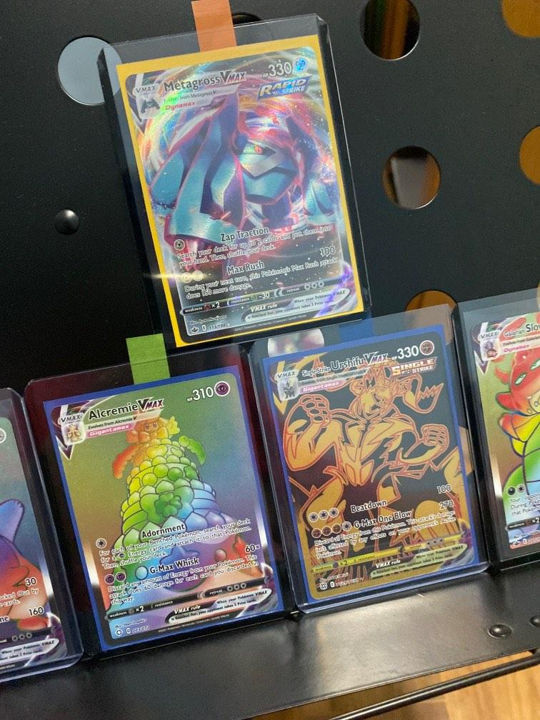 Pokemon cards VMAX Vmax vmax rainbow coalossal centiskorch urshifu ...