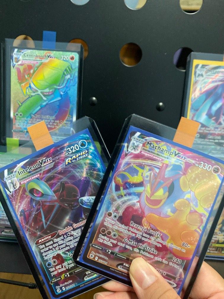 Pokemon cards VMAX Vmax vmax rainbow coalossal centiskorch urshifu ...
