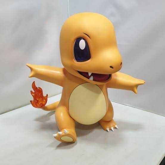 Pokemon Charmander lifesize statue figure, Hobbies & Toys, Toys & Games ...