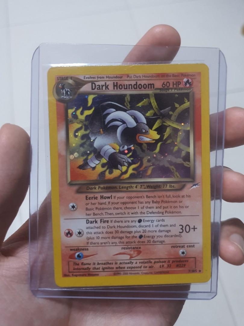 Pokemon Dark Houndoom Holo, Hobbies & Toys, Memorabilia & Collectibles ...