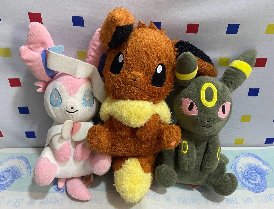 Pokemon Eeveelutions Plushies, Hobbies & Toys, Toys & Games on Carousell