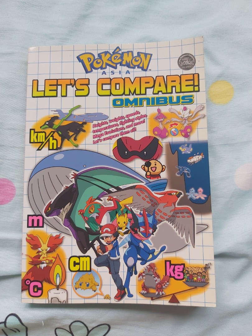 Pokemon Let's Compare! Omnibus, Hobbies & Toys, Books & Magazines ...