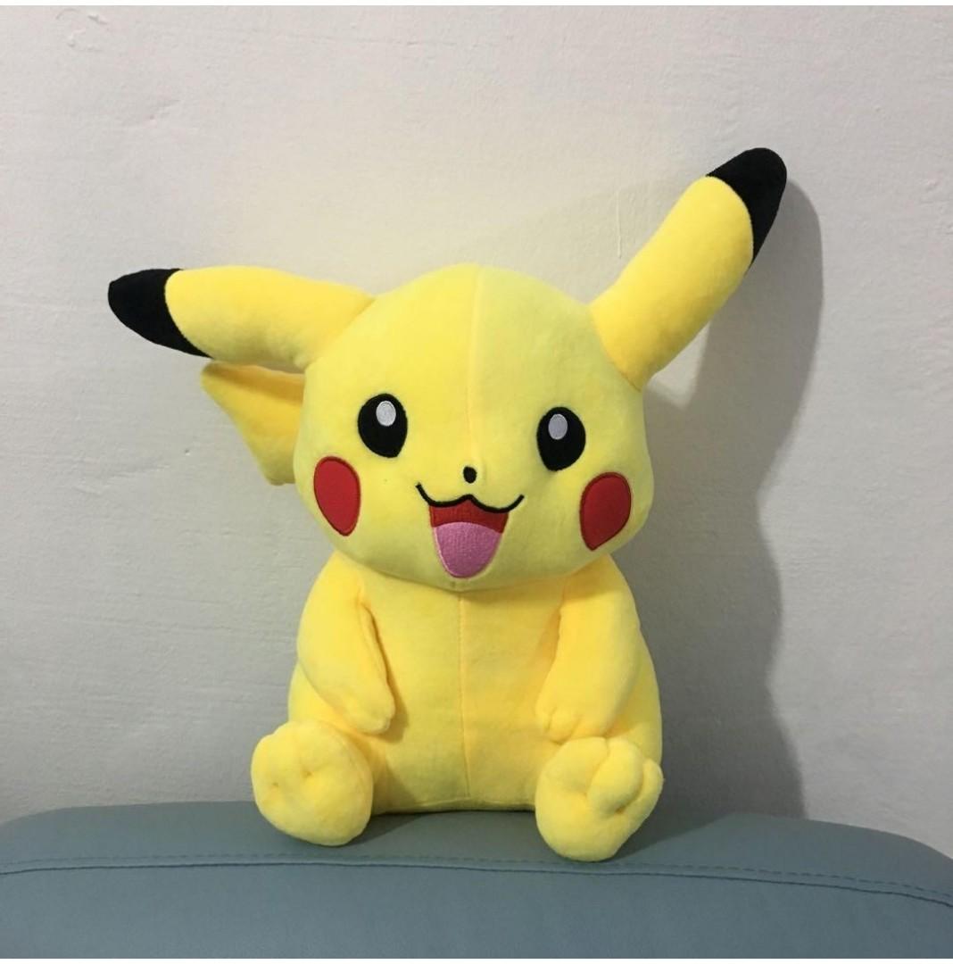 Pokemon Pikachu Plush Toy, Hobbies & Toys, Toys & Games on Carousell