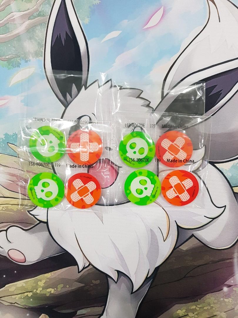 Pokemon Damage Counter Dice Condition Marker V STAR Marker, Hobbies ...