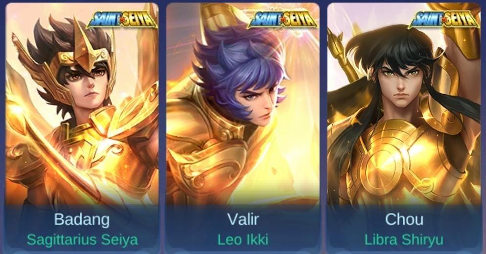 PRE ORDER SAINT SEIYA | MOBILE LEGENDS SKINS | MLBB, Video Gaming, Gaming Accessories, In-Game ...