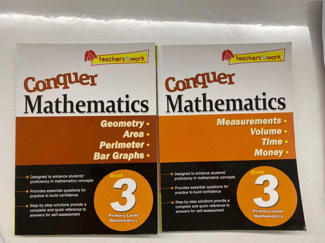 Primary 3 Conquer Mathematics, Hobbies & Toys, Books & Magazines, Assessment Books on Carousell