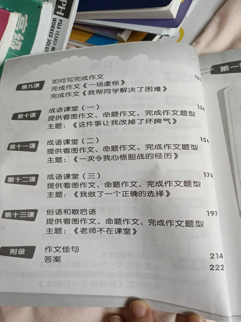 Primary Chinese Compo - Advanced level, Hobbies & Toys, Books ...