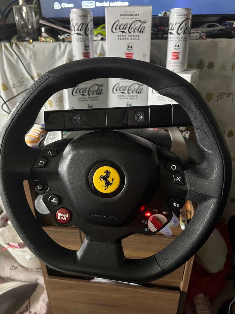 PS4 Thrustmaster T80 Ferrari, Video Gaming, Gaming Accessories ...