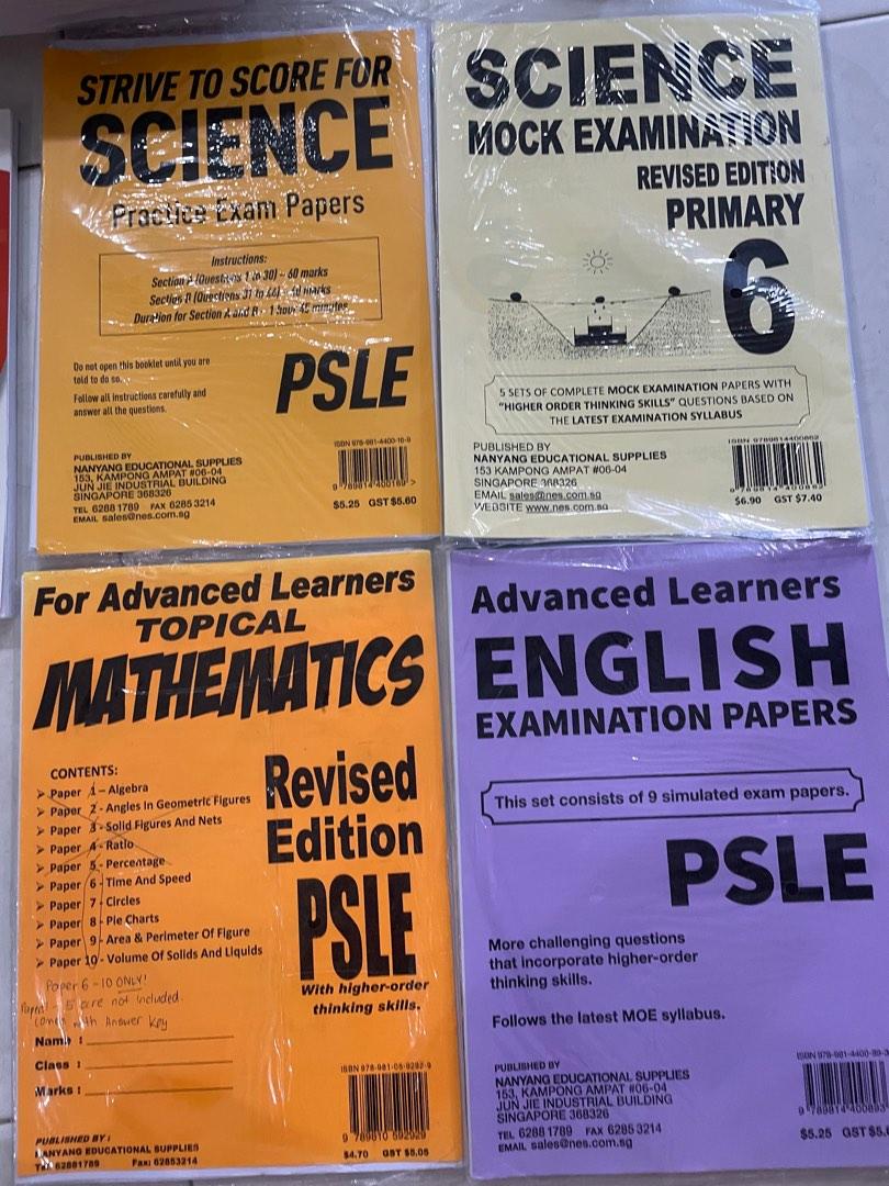PSLE practice papers $9.99, Hobbies & Toys, Books & Magazines ...