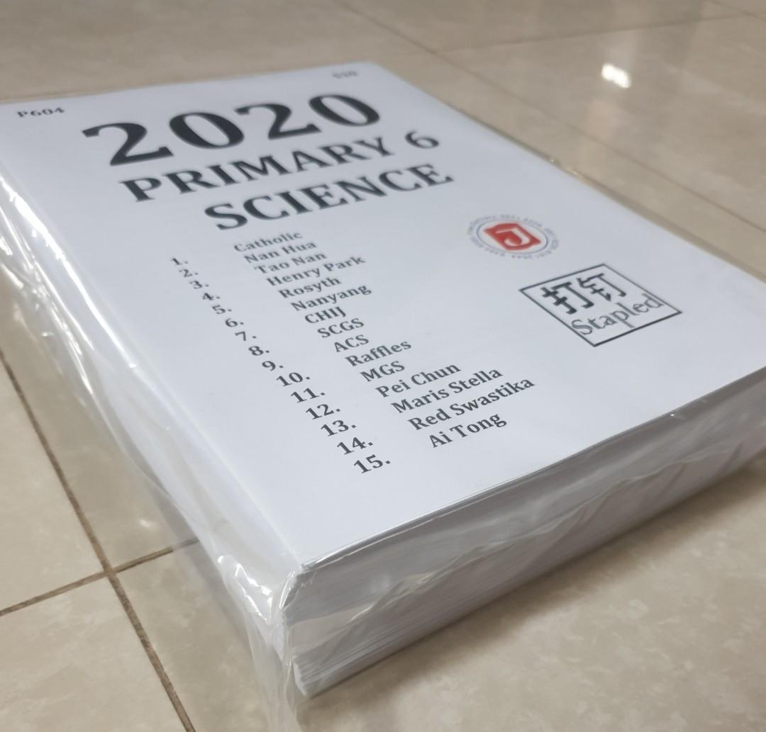 PSLE Science assessment books and papers, Hobbies & Toys, Books ...