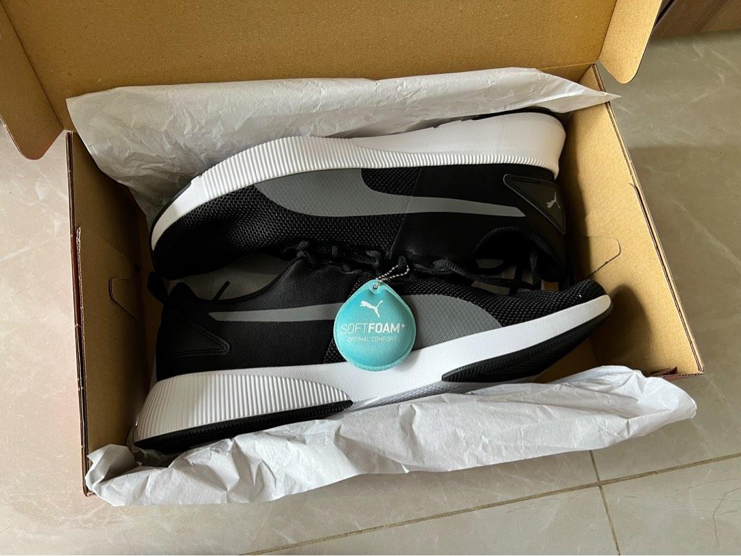 Puma Flyer Runner (Black Castlerock - Brand New), Men's Fashion ...