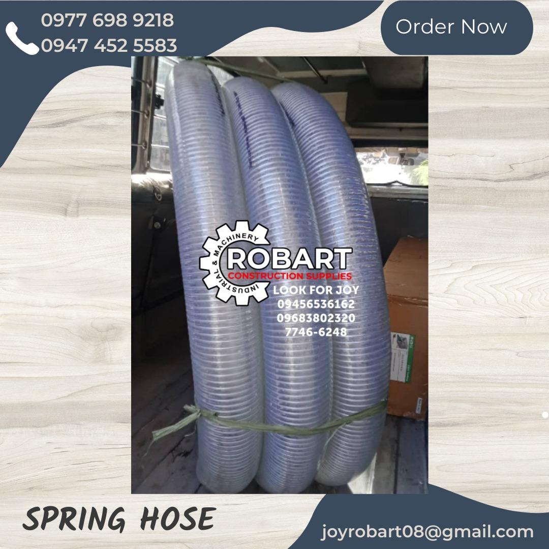 PVC SPRING HOSE, Commercial & Industrial, Construction Tools ...