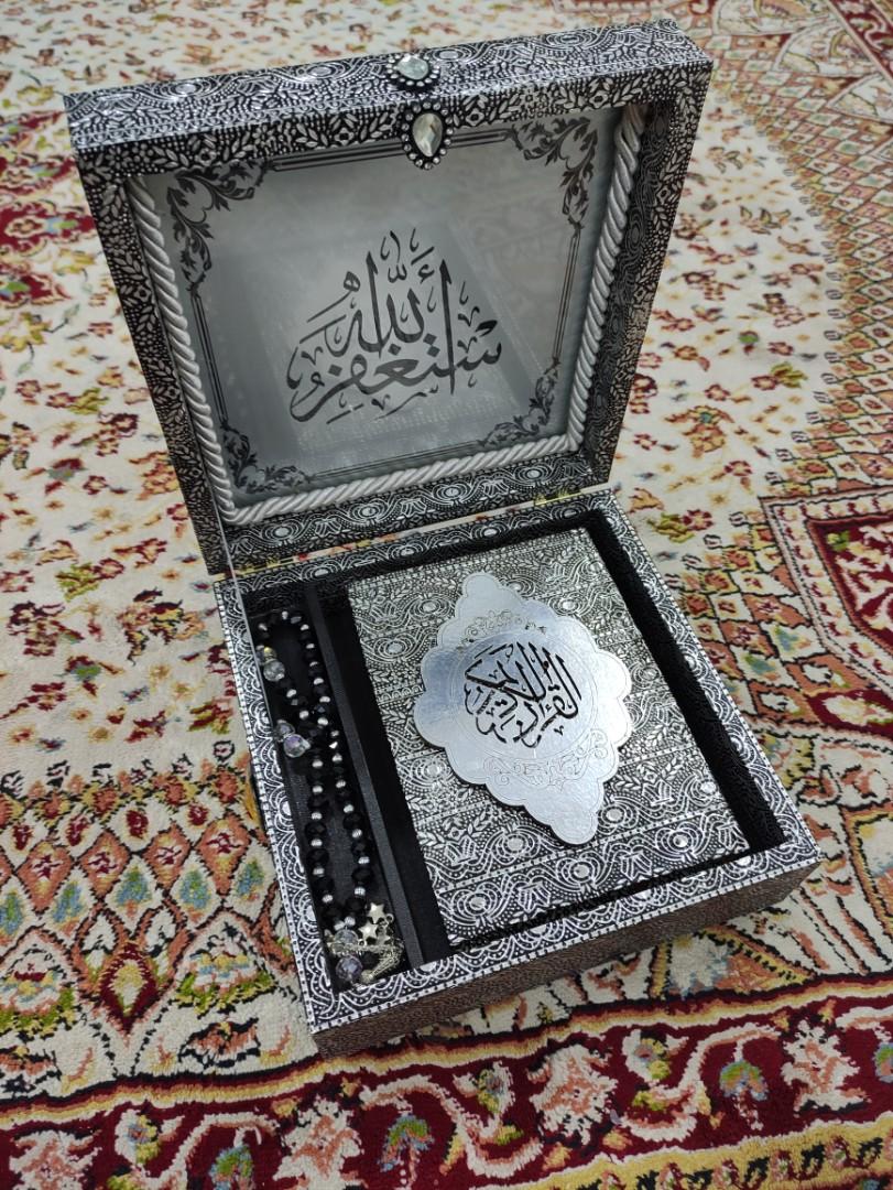 Quran in box, Hobbies & Toys, Memorabilia & Collectibles, Religious ...