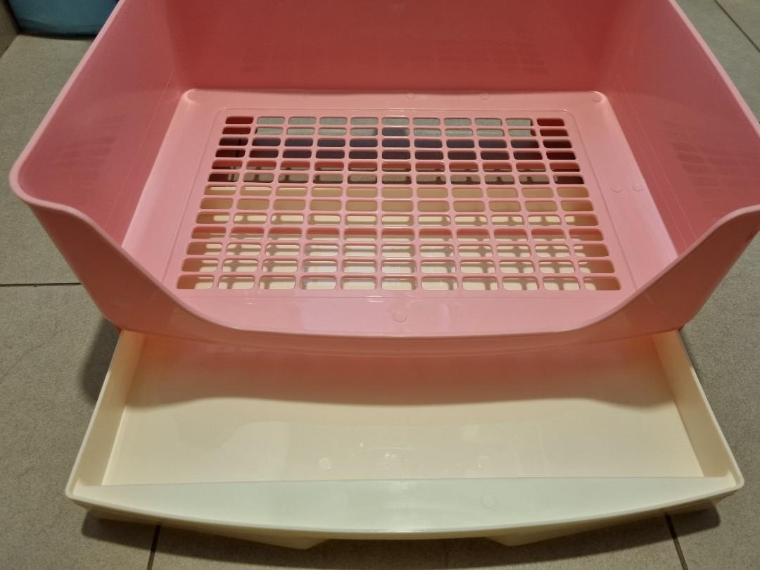 Rabbit / Bunny Pee Tray / Litter Box, Pet Supplies, Homes & Other Pet ...