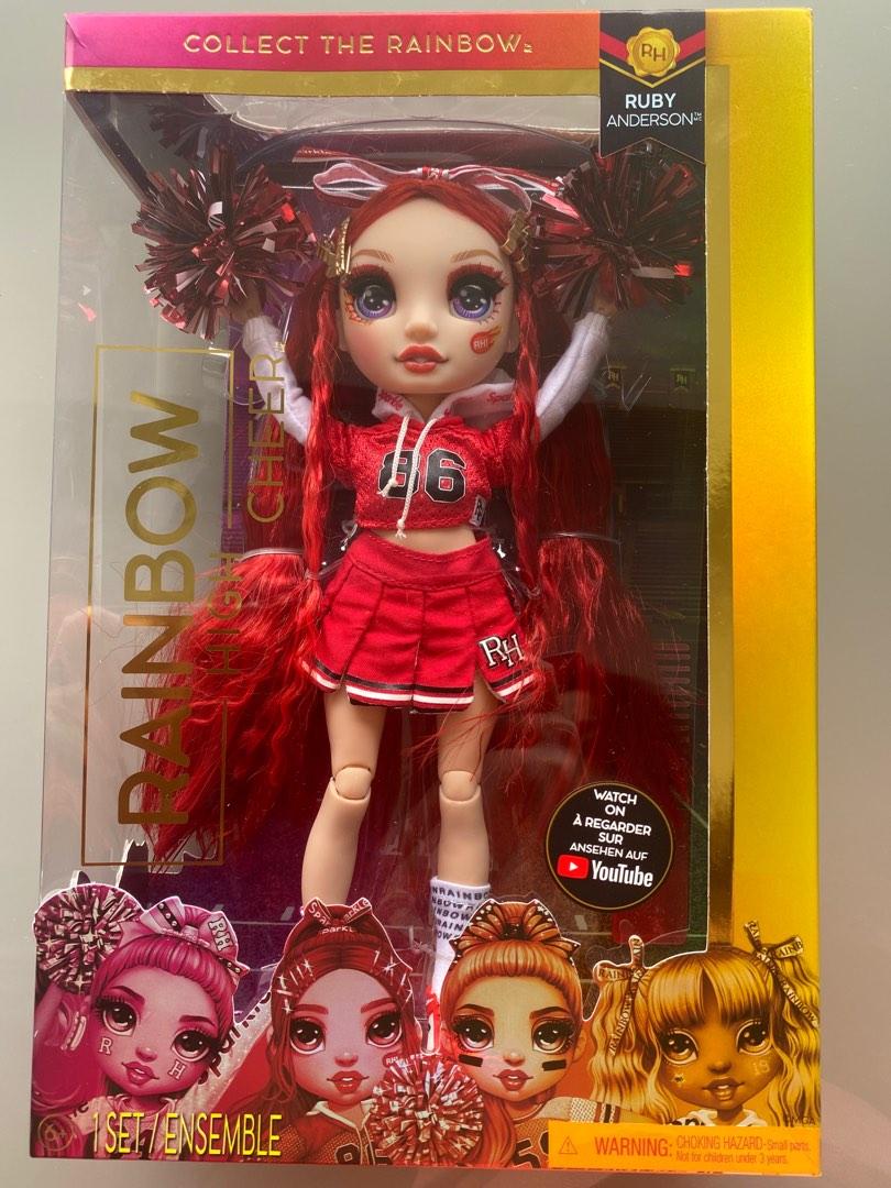 Rainbow High Cheer Ruby doll, Hobbies & Toys, Toys & Games on Carousell