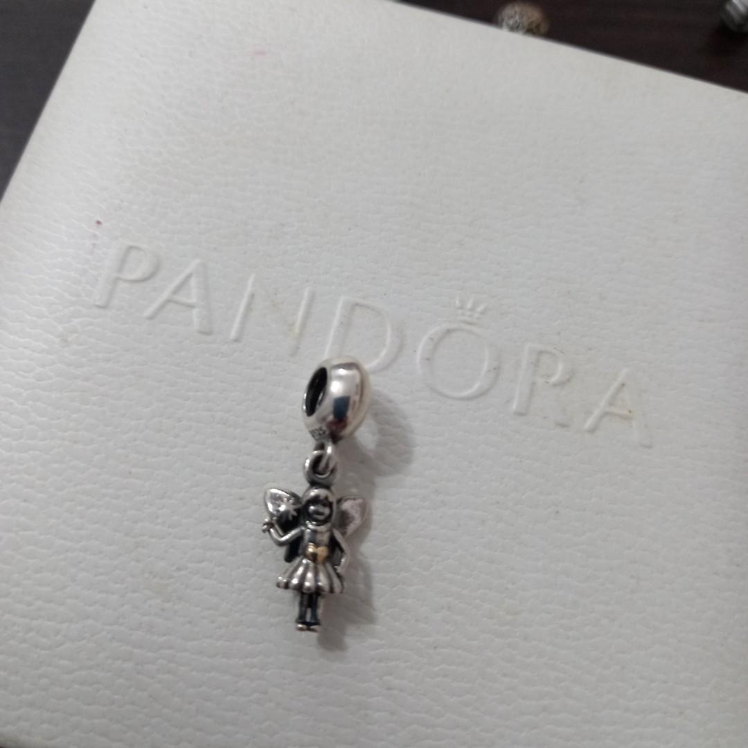 Rare Authentic Pandora Discontinued Two-tone Charm Fairytale, Women's ...