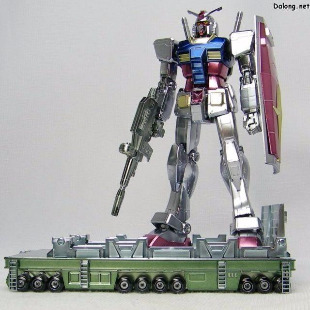(RARE) Bandai Gundam Expo HG EX Model RX-78-2 Gundam (VerG30th) and EX Gundam trailer (Full ...