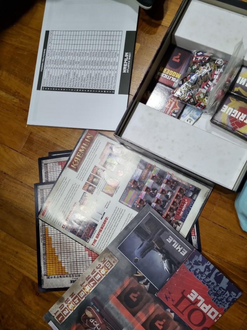 (RARE) Kremlin Board Game, Hobbies & Toys, Toys & Games on Carousell